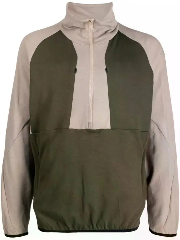 WHITE MOUNTAINEERING Two-tone High-neck Sweater