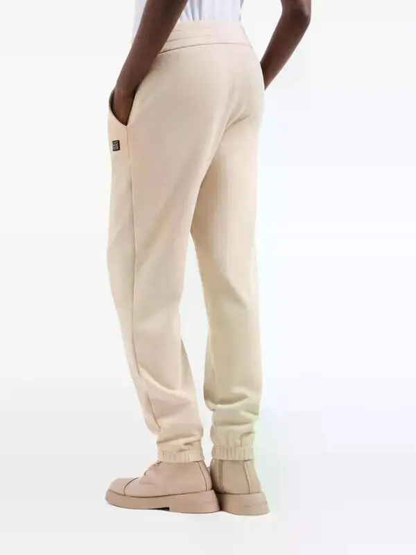 Armani Exchange Logo Patch Joggers - Neutrals