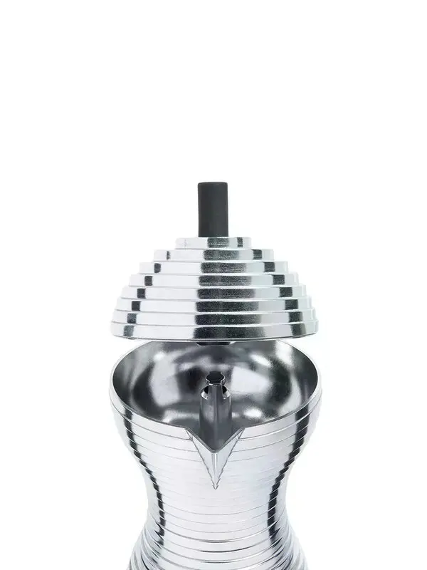 ALESSI Pulcina Espresso Coffee Maker - Silver