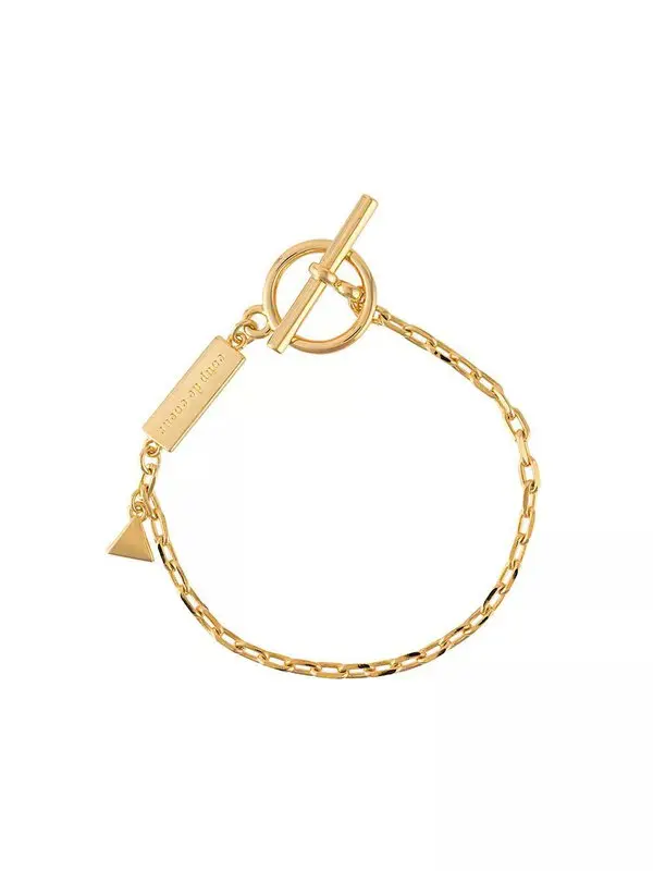 COUP DE COEUR 18kt Vermeil T-bar Bracelet - Gold