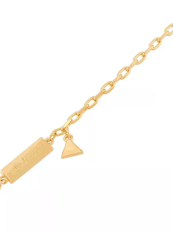 COUP DE COEUR 18kt Vermeil T-bar Bracelet