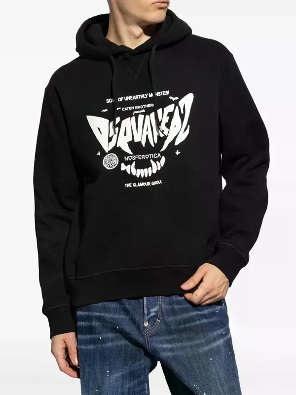 Dsquared2 Logo-print Cotton Hoodie