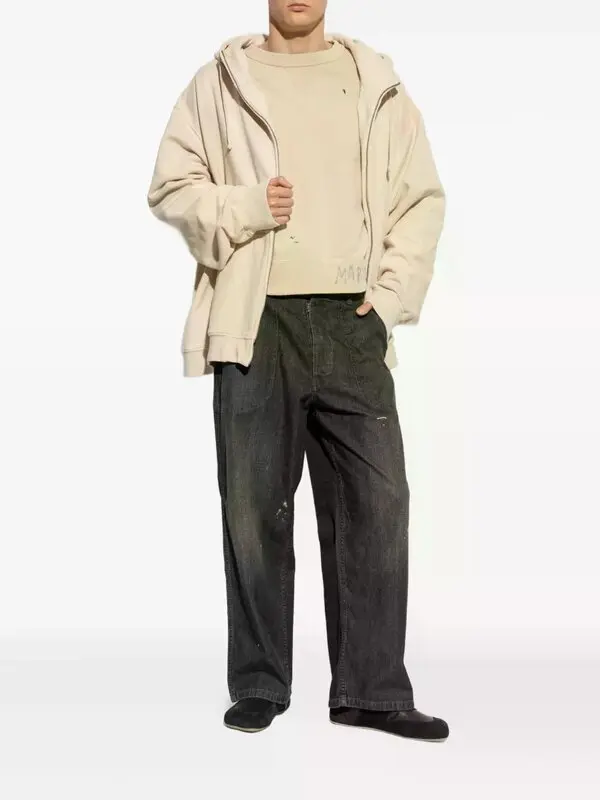 MAISON MARGIELA Cotton Jacket - Neutrals