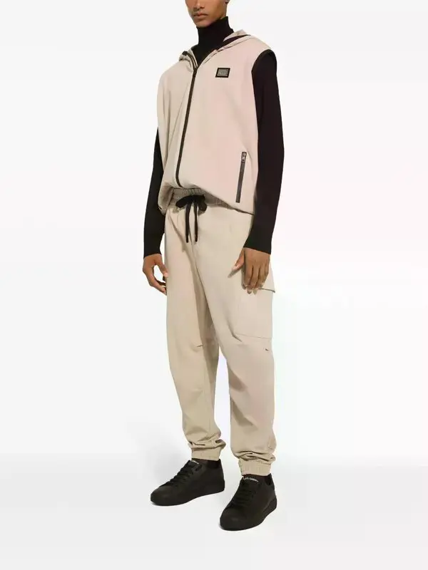 Dolce & Gabbana Logo-patch Drawstring Track Pants