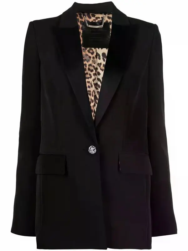 Philipp Plein Sequinned Tiger Single-breasted Blazer