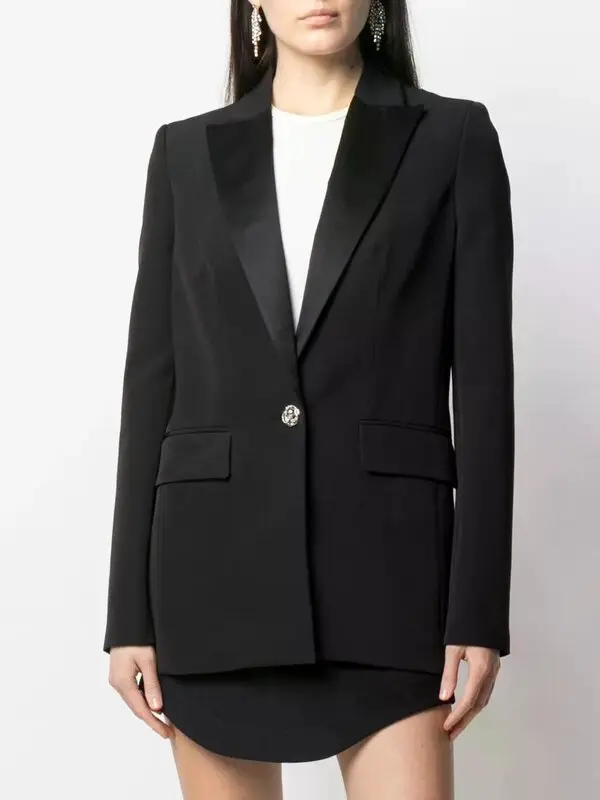 Philipp Plein Sequinned Tiger Single-breasted Blazer
