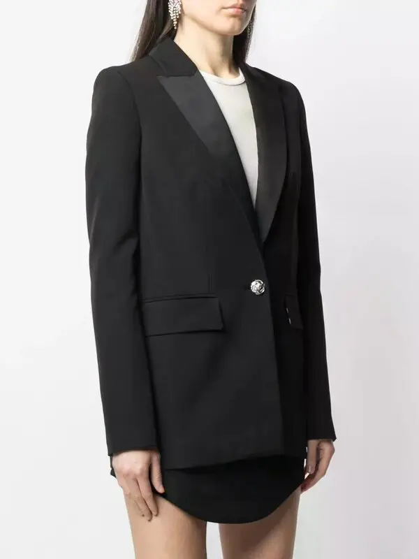 Philipp Plein Sequinned Tiger Single-breasted Blazer