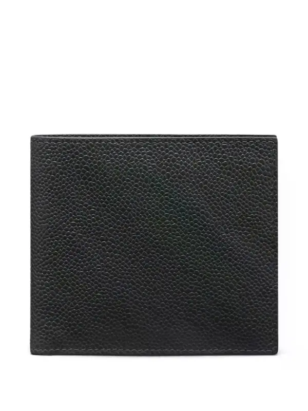 Thom Browne Grained Bi-fold Wallet - Black