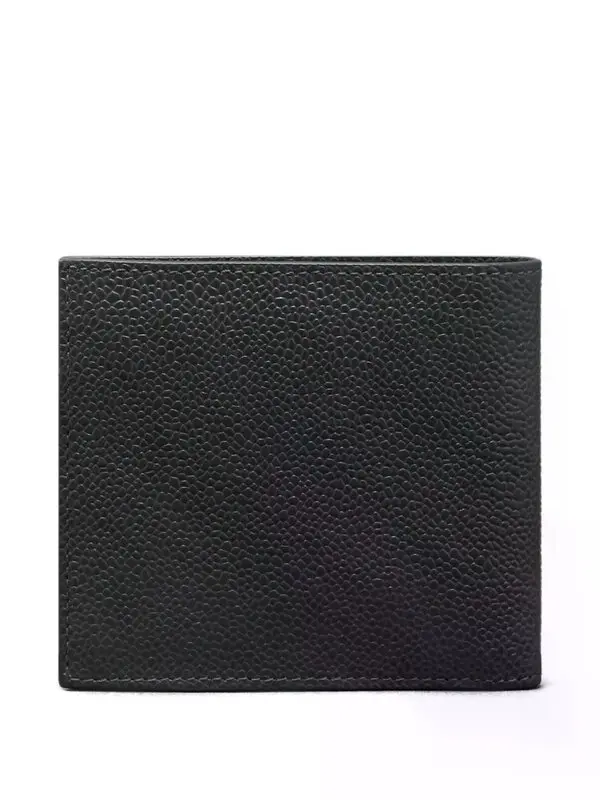 Thom Browne Grained Bi-fold Wallet - Black