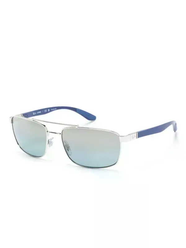 Ray-ban Rectangle-frame Sunglasses - Blue