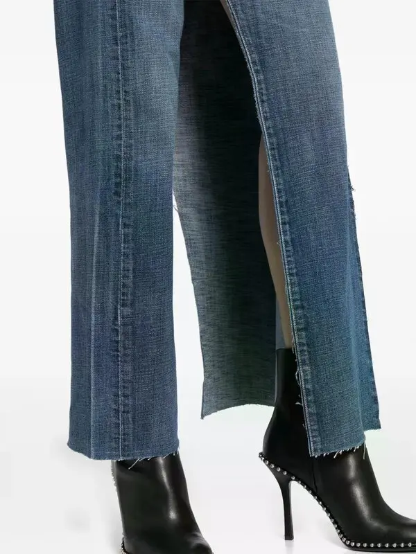 PROTOTYPES Washed Denim Midi Skirt