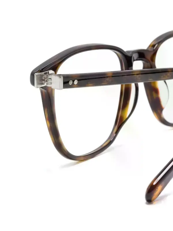 Oliver Spencer Nev Square-frame Glasses