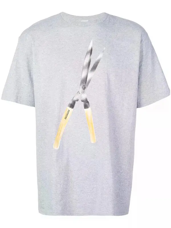 Supreme Shears Graphic-print T-shirt - Grey