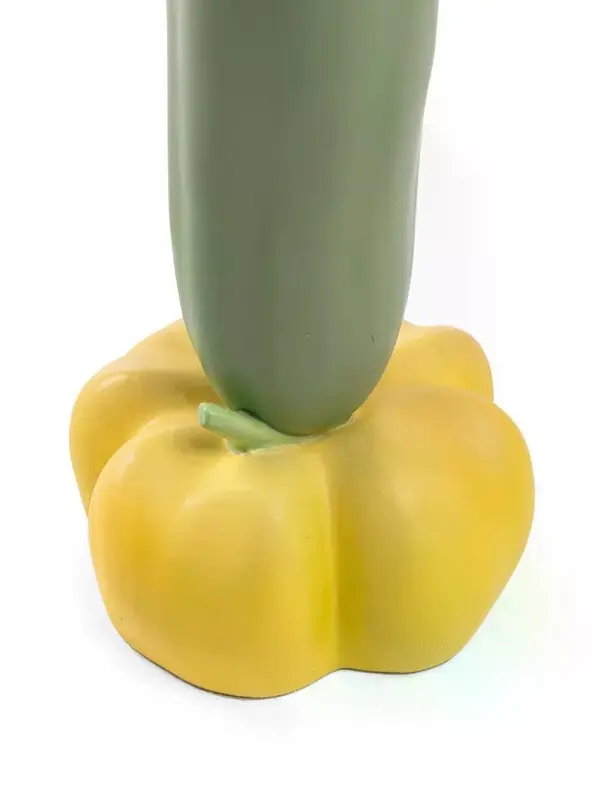 SELETTI Vitamin Cucumber Candle Holder - Green