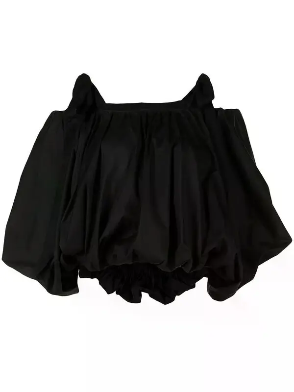 Goen.j Voluminous Cotton-blend Blouse