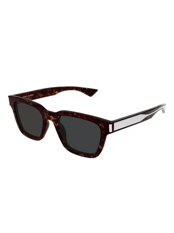 Saint Laurent Square-frame Sunglasses - Brown