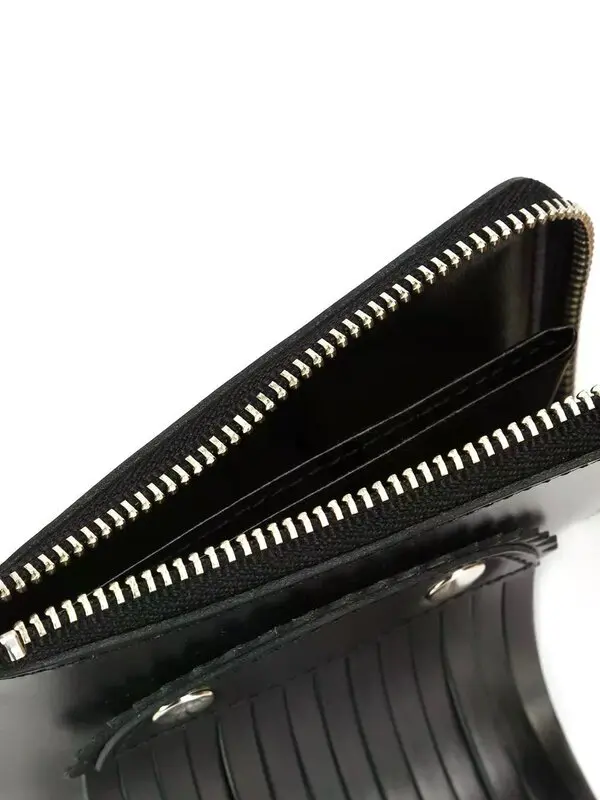 Comme Des Garçons Fringed Cardholder - Black