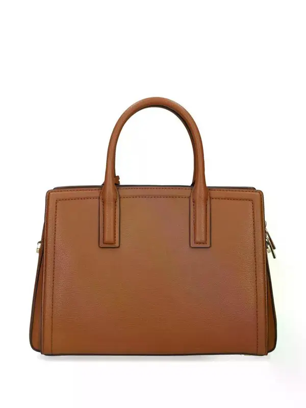Michael Kors Leather Tote Bag With Zip-fastening Compartment