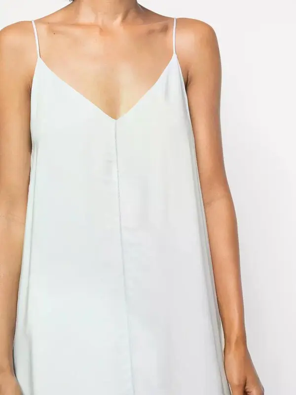 Voz Double-layer Cami Dress - Blue
