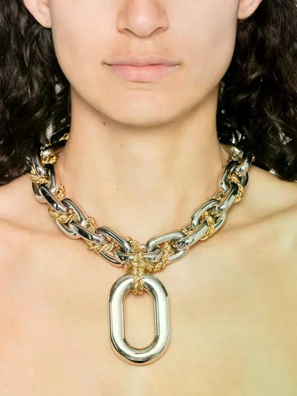 Rabanne Paco Chain Necklace