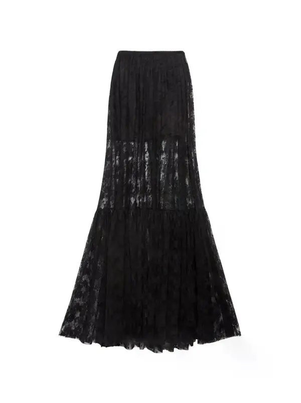 ANIYE BY Embroidered Cotton Sweater - Black