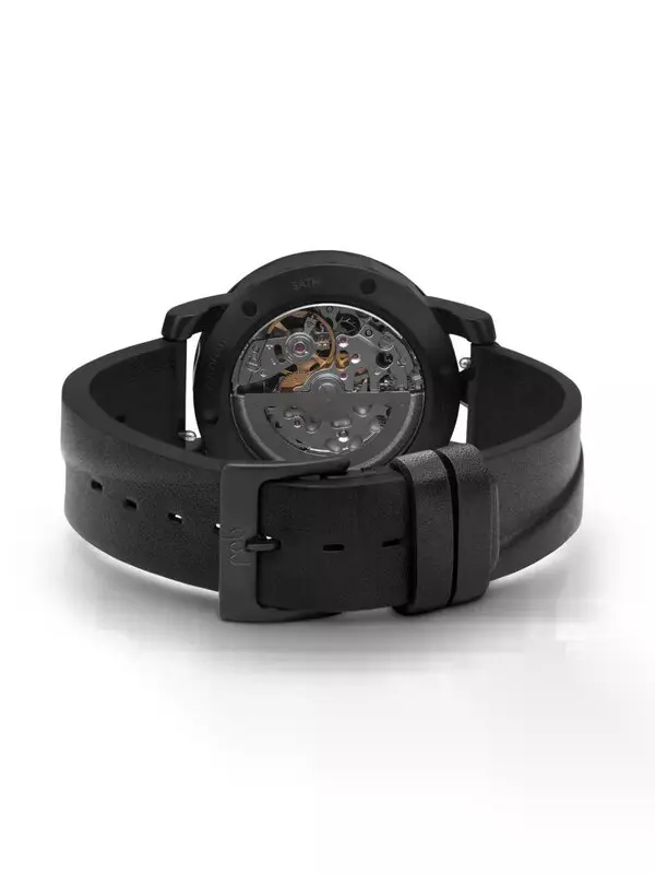 FOB PARIS Automatic Watch With Leather Strap