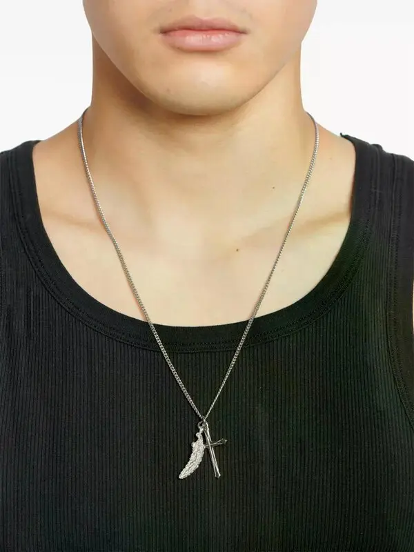 Emanuele Bicocchi Piuma Pendant Necklace
