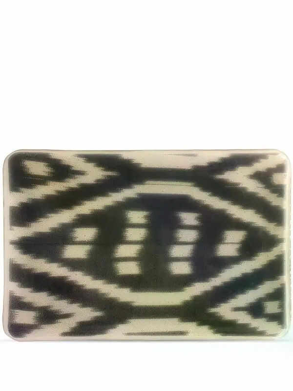 LES-OTTOMANS Ikat Handmade Tray - Multicolour