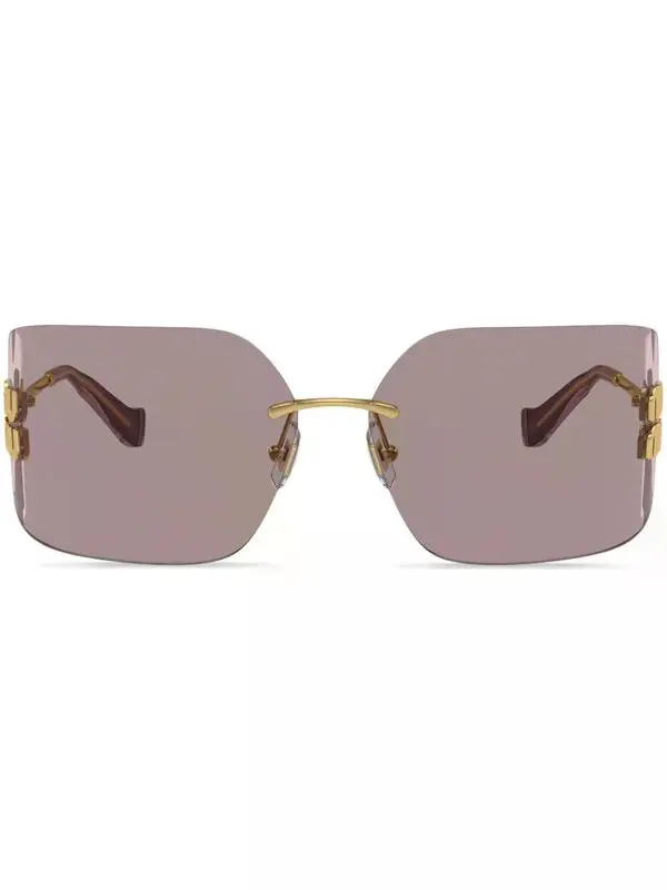 Miu Miu Aube Rimless Sunglasses