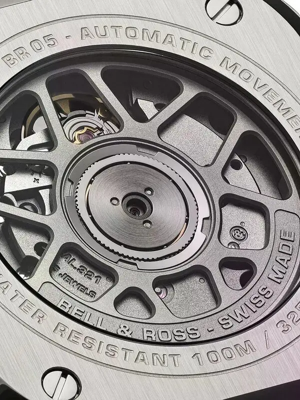 BELL & ROSS Br 05 Grey Steel Automatic Watch