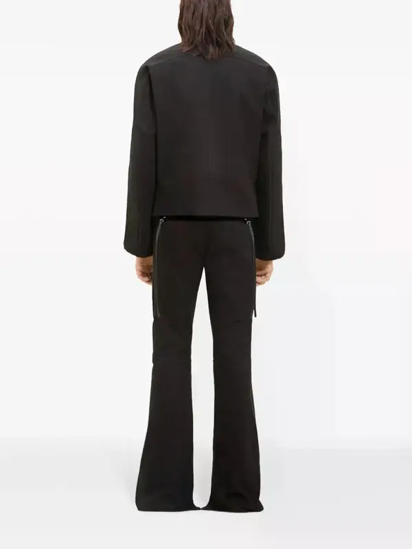 COURREGES Padded Cotton Canvas Racer Jacket
