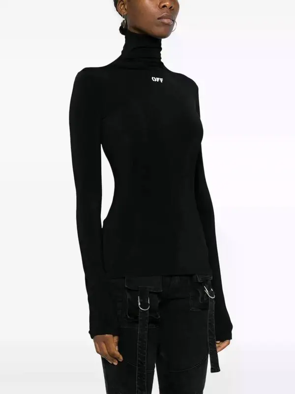 Off-White Off-stamp High-neck Top
