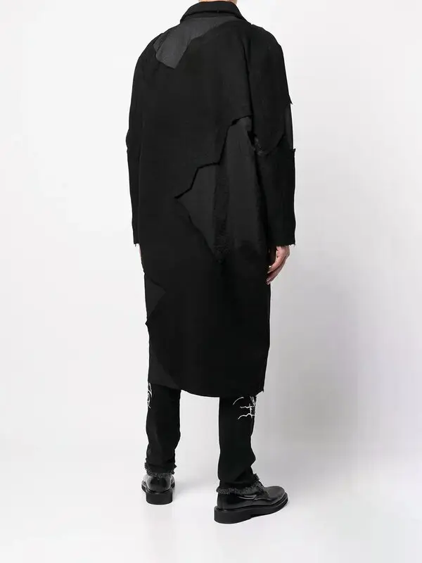MOSTLY HEARD RARELY SEEN Panelled Single-breasted Wool Blend Coat