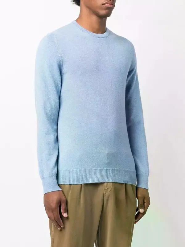 Fedeli Fine Cashmere Jumper - Blue