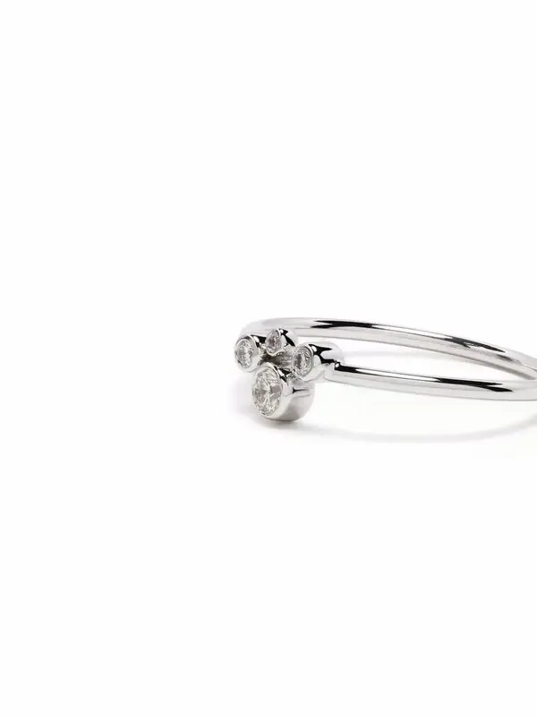 MARIA BLACK 14kt White Gold Diamond Ring
