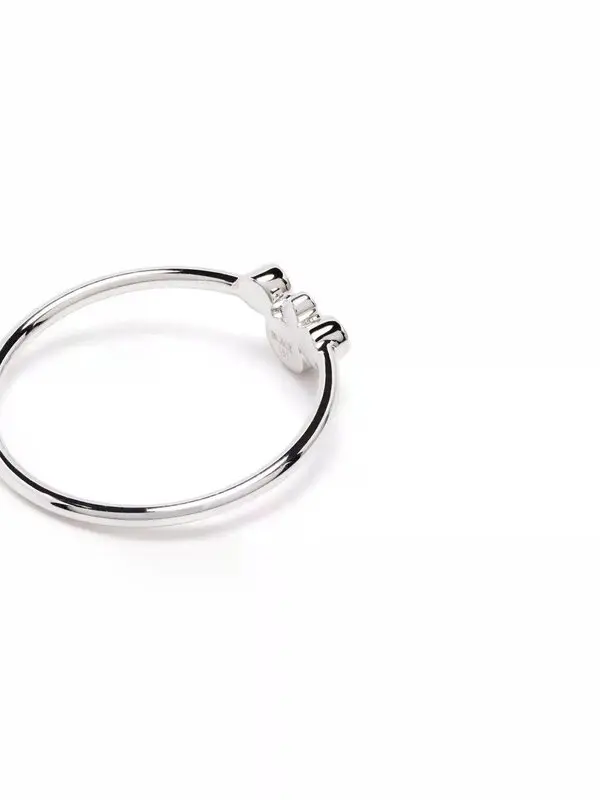 MARIA BLACK 14kt White Gold Diamond Ring