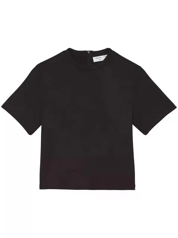 Proenza Schouler White Label Cropped Jersey T-shirt