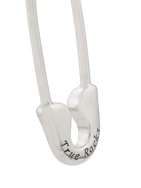 TRUE ROCKS Safety Pin Stud Earring
