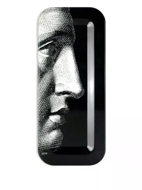 FORNASETTI Profile Tray - Black