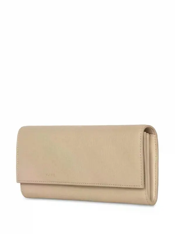 YU MEI Sebastian Leather Bi-fold Wallet - Neutrals