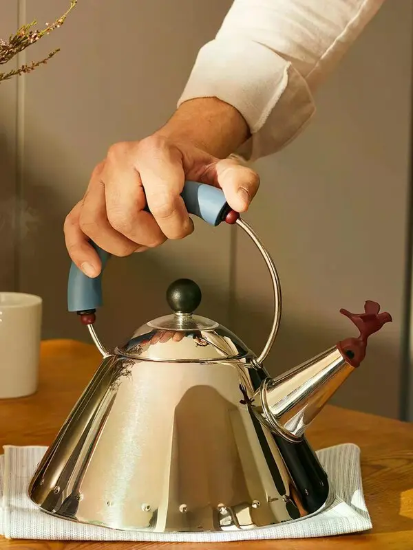 ALESSI Bird Metallic-effect Kettle