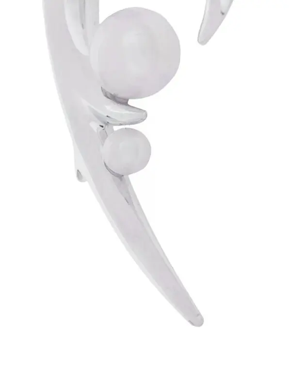 SHAUN LEANE Cherry Blossom Pearl Earrings - Silver