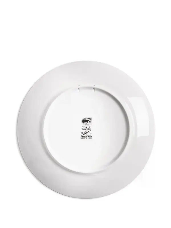 FORNASETTI Tema E Variazioni N. 34 Wall Plate - Multicolour