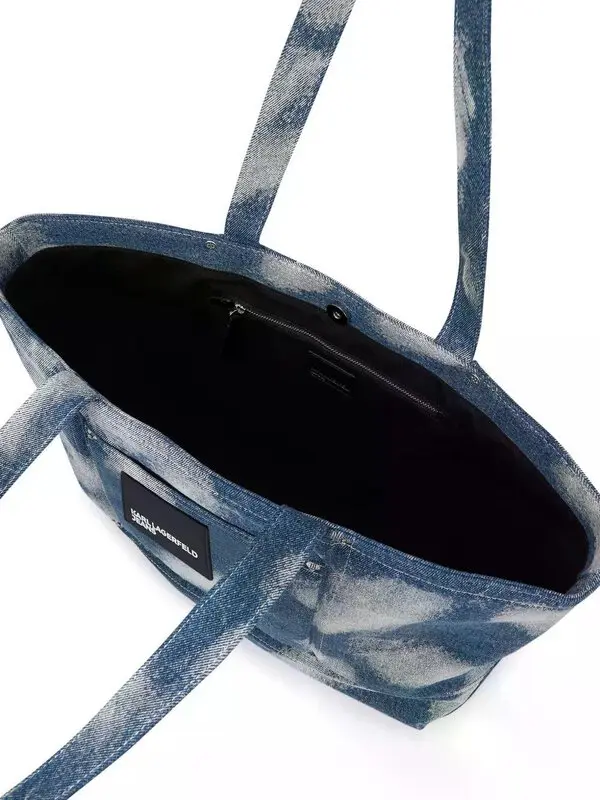 Karl Lagerfeld Bleached Tote Bag