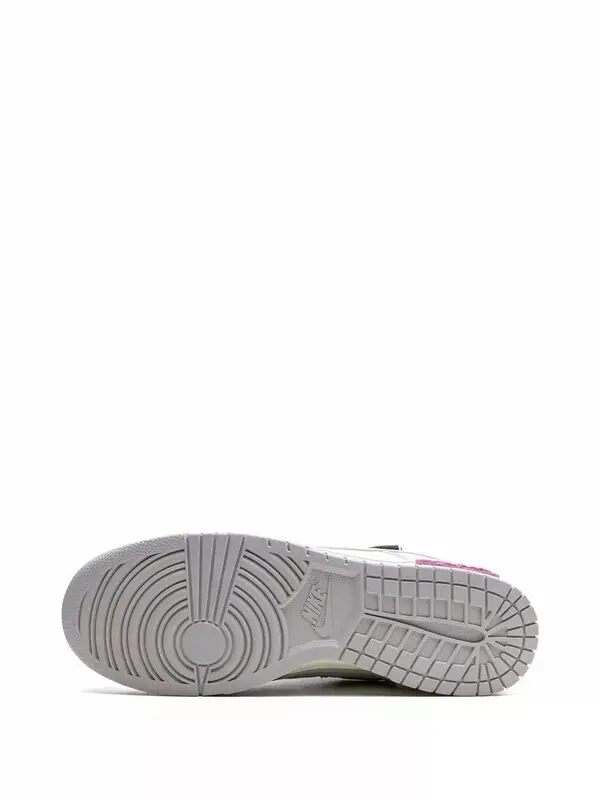 Nike X Off White Dunk Low Lot 22 Sneakers - Grey