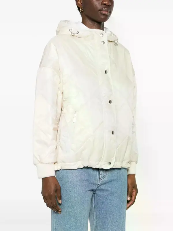 Eleventy Quilted Hooded Padded Jacket