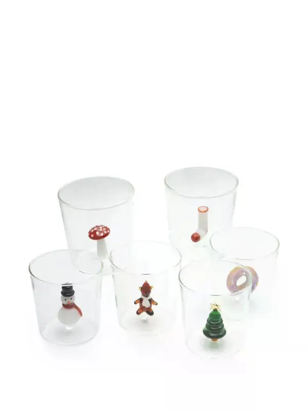 CU I SEEYOU Christmas 3d-detailing Glasses - Neutrals