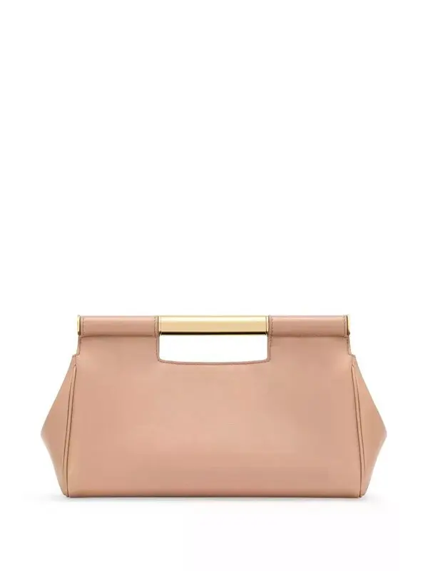 Dolce & Gabbana Sicily Leather Top Handle Bag