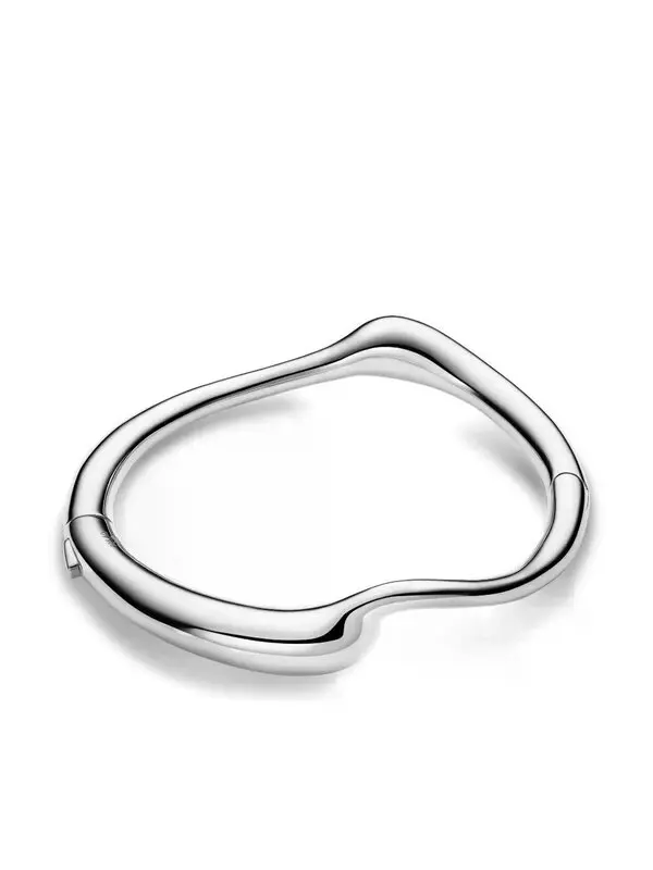 MARIA BLACK Tone Splash Bangle Bracelet - Silver