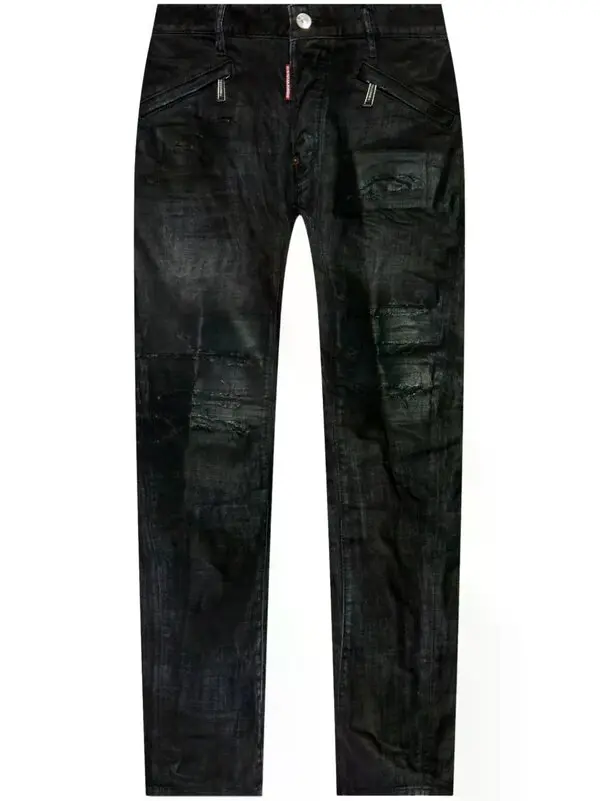 Dsquared2 Tidy Biker Jeans - Black
